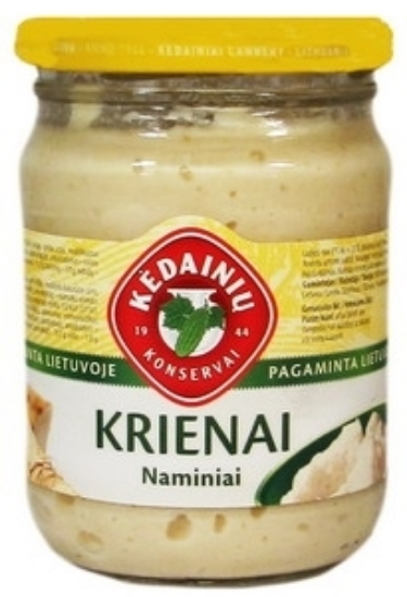 Horseradish "Krienai", KKF 250g - Russian Food Online Shop "Babushka"