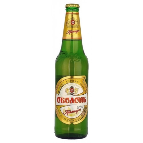 Beer "Obolon Premium" Alc. 5.0% 0.5L - Russian Food Online Shop "Babushka"