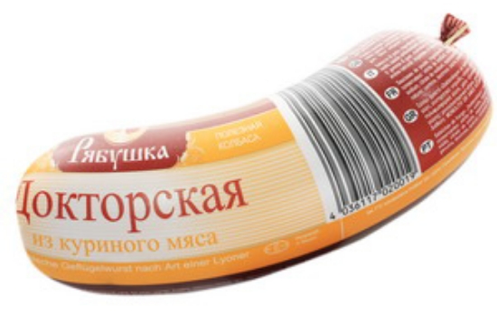 Chicken Doctor´s Sausage "Ryabushka", Germes 400g - Russian Food Online ...