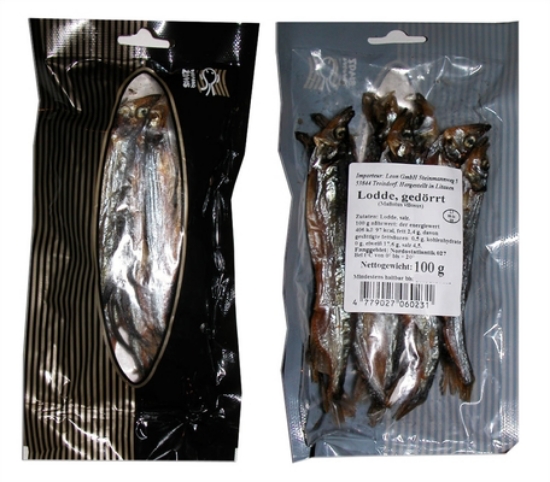 Dried Capelin 100g - Russian Food Online Shop "Babushka"
